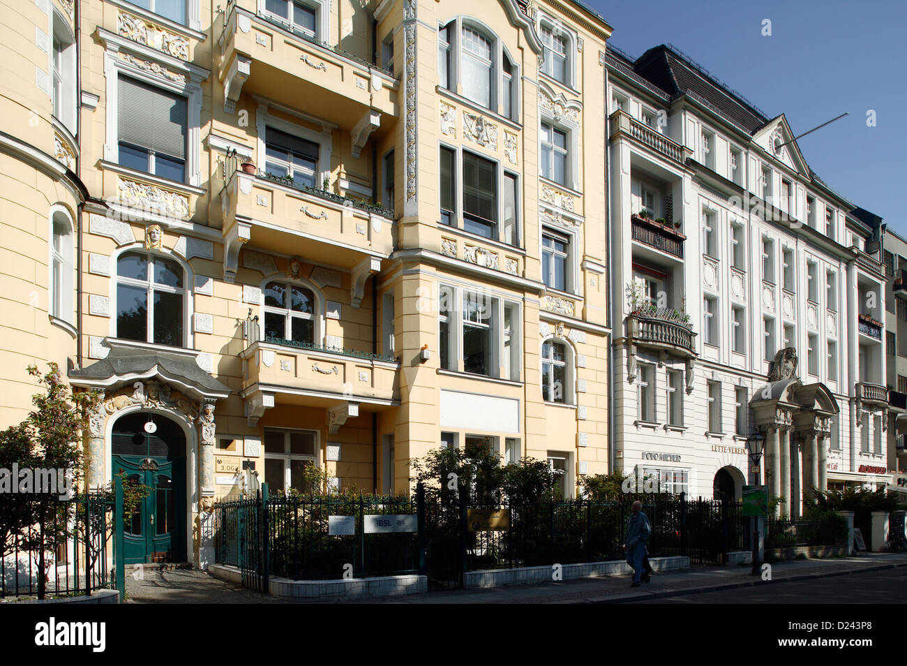 Berlin, Germany, old buildings on the Victoria-Luise-Platz Stock Photo ...