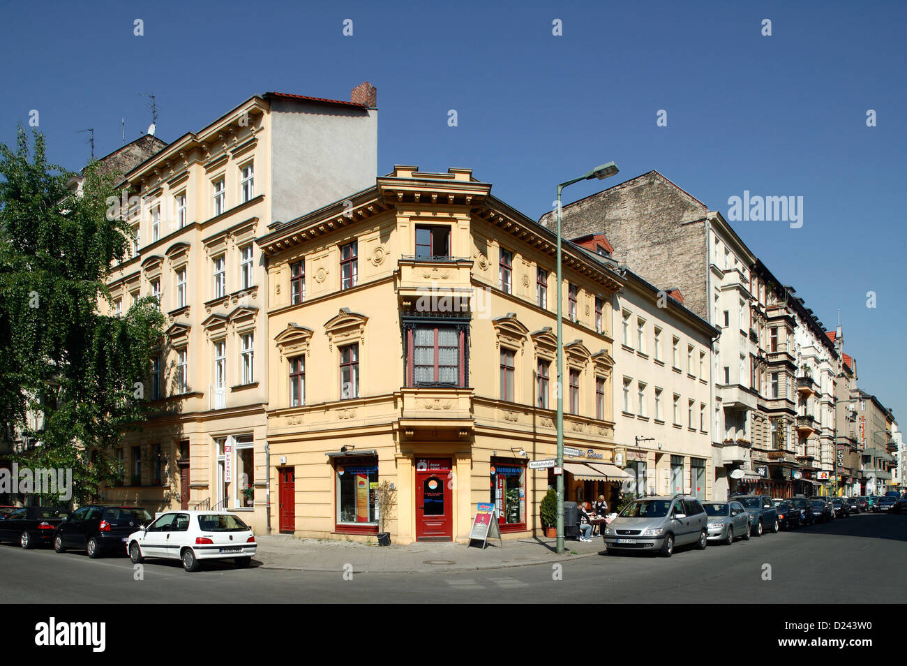 Street Corner With Buildings