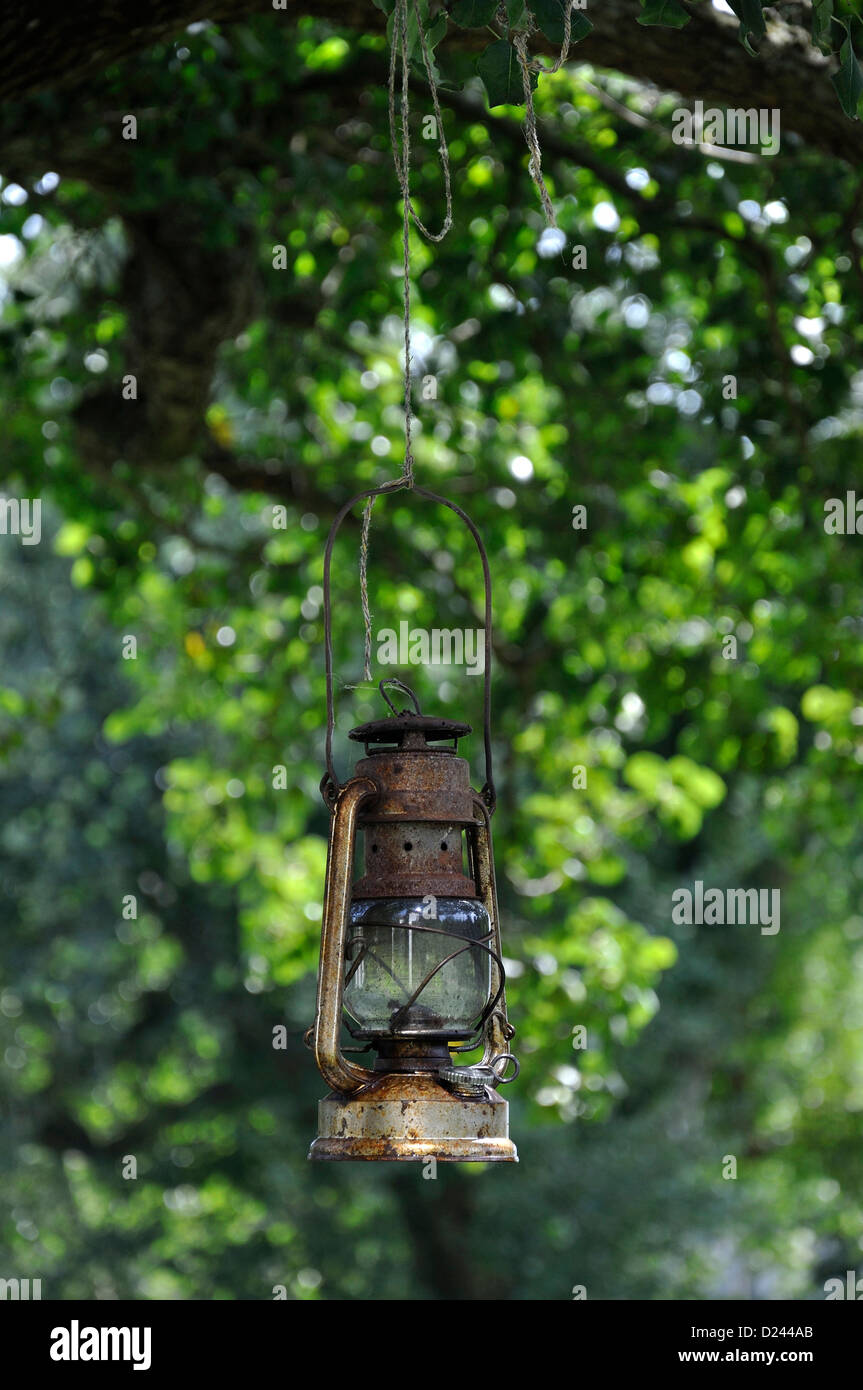 Old and rusty lantern hi-res stock photography and images - Alamy