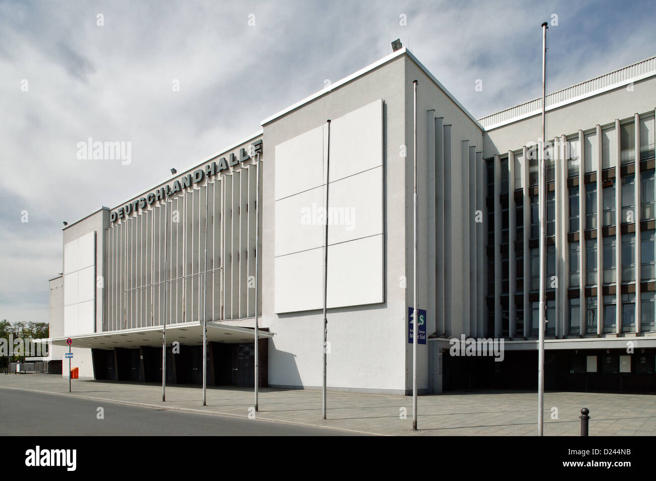 Berlin, Germany, Germany Hall entrance to the convention center Stock ...