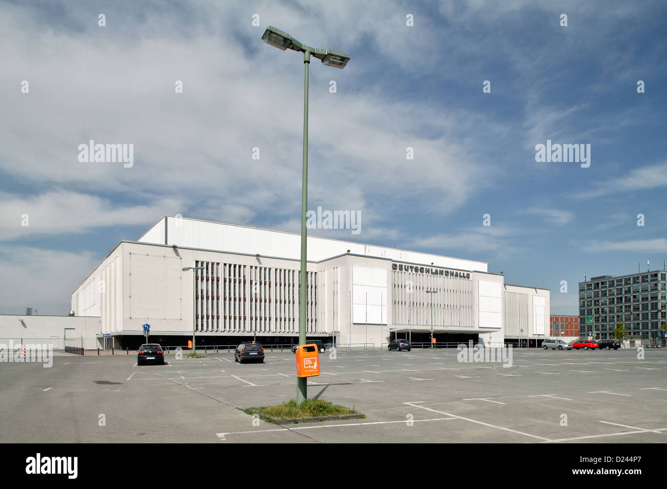 Berlin, Germany, Germany Hall and parking in the Convention Center ...