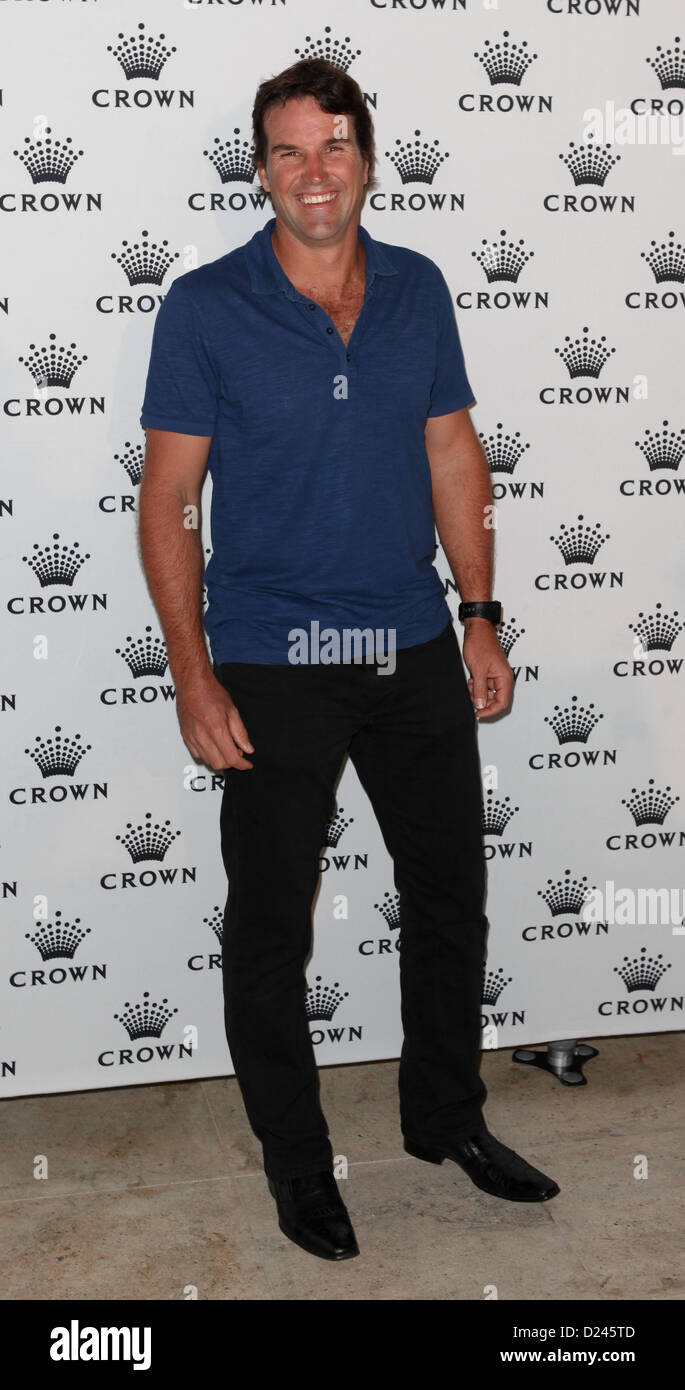 Pat Rafter at the IMG Tennis Players Party, Crown, Melbourne, January ...