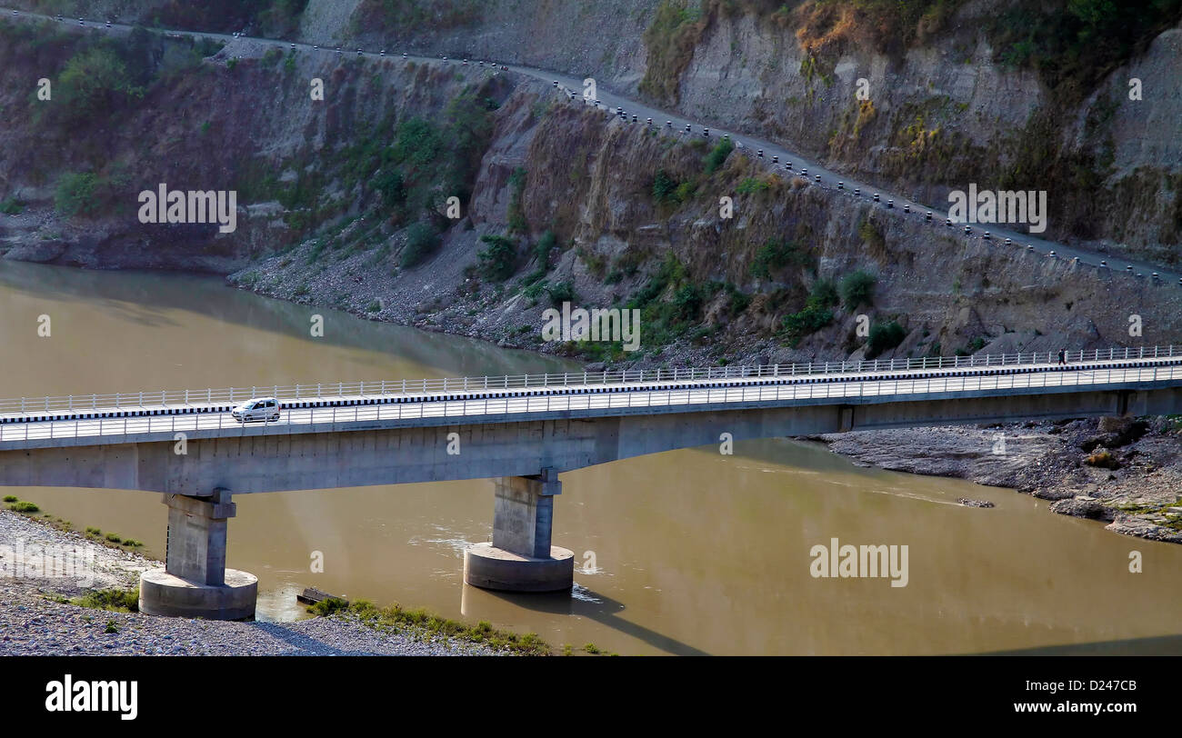 Landscape,Nature,Water,Bridge,Road,Highway,Car,Lake,River,Beautiful,Non ...