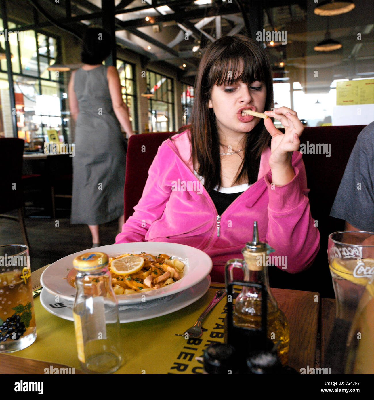 Calais Coquelles France Lunch in Marques Avenue Stock Photo - Alamy