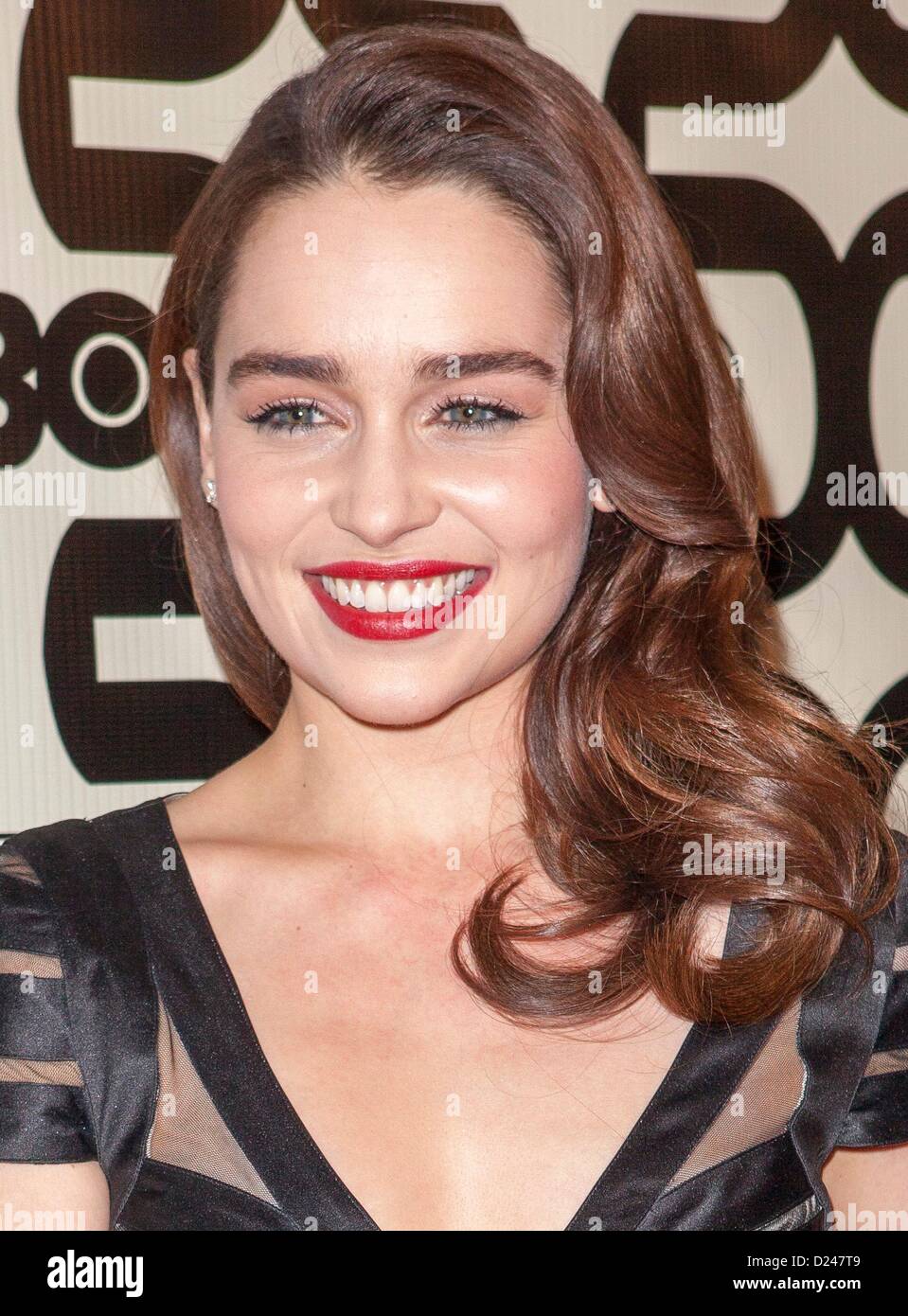 Emilia Clarke at arrivals for HBO's Golde Globes After-Party, Circa at ...