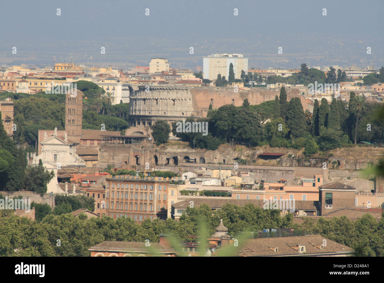 Views across Rome Stock Photo - Alamy
