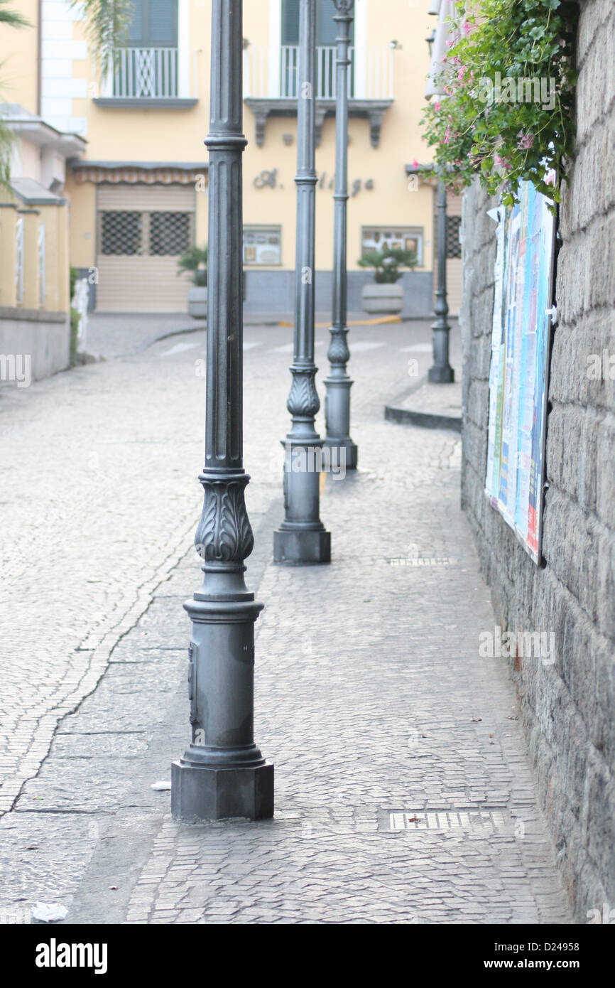 Italian street lamp hi-res stock photography and images - Alamy