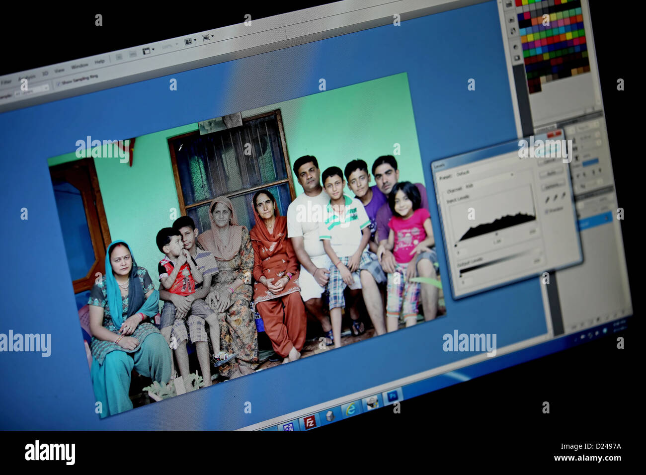 The Photoshop Image Processing Program High Resolution Stock ...