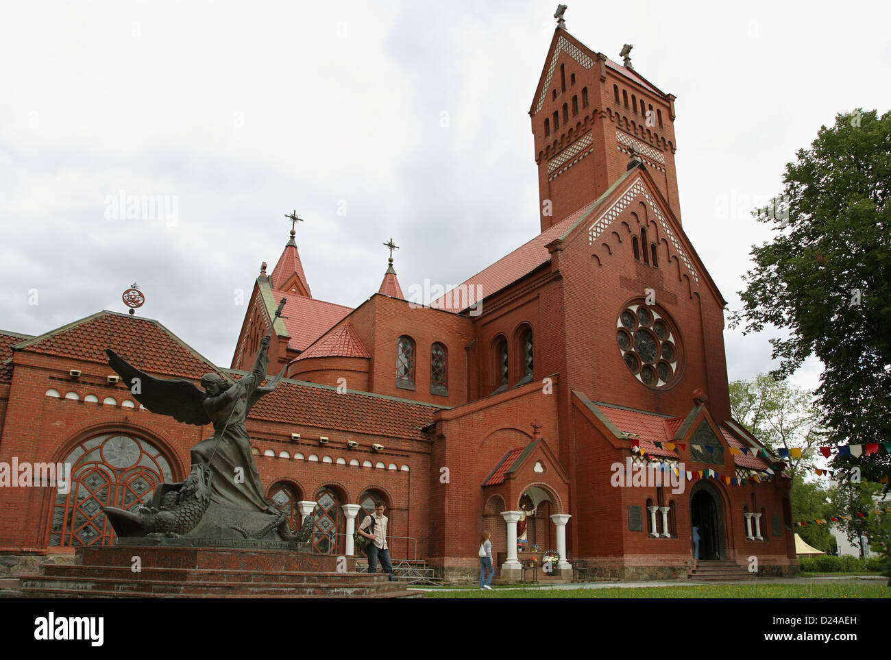 Minsk, Belarus, Church of St. Simon and St. Helena Stock Photo - Alamy