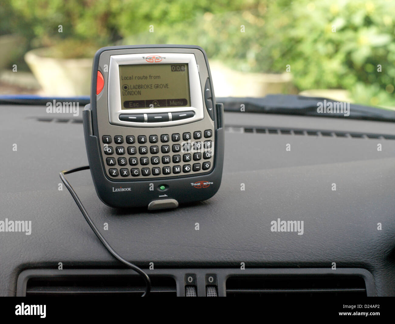 GPS Device Satellite Navigation Stock Photo - Alamy