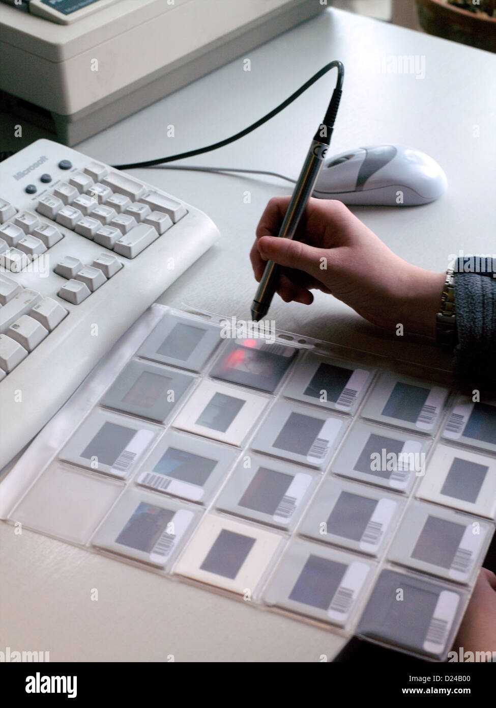 Reading barcode hi-res stock photography and images - Alamy