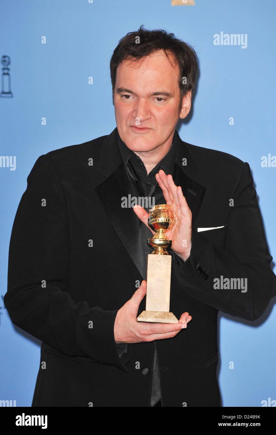Beverly Hills, California, USA. 13th January 2013. Quinton Tarantino in ...