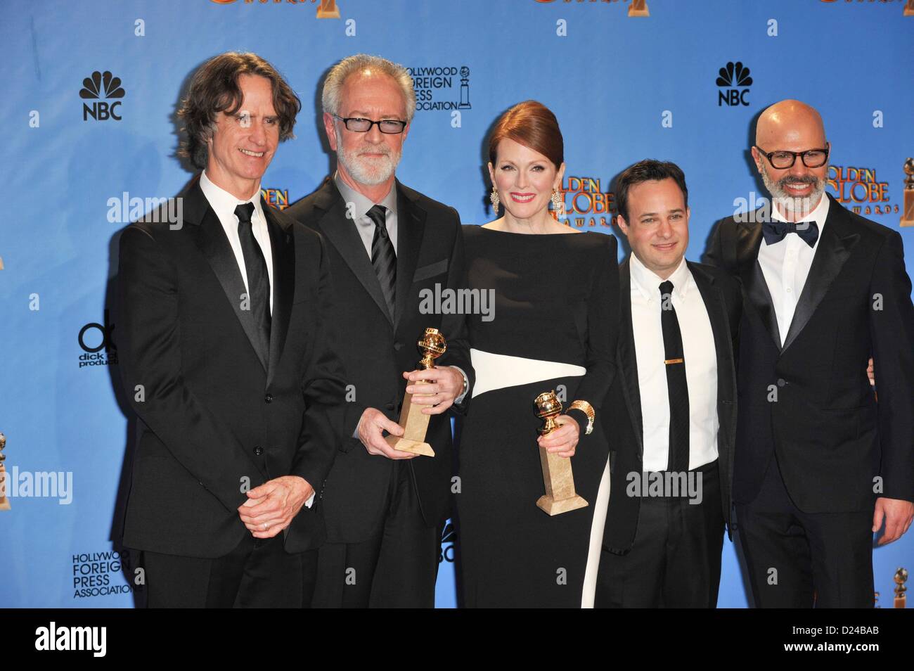 Beverly Hills, California, USA. 13th January 2013. Cast of Game Change ...