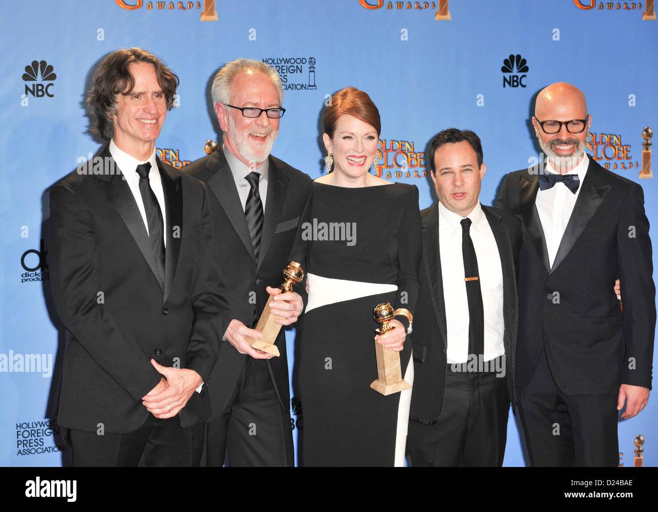 Beverly Hills, California, USA. 13th January 2013. Cast of Game Change ...