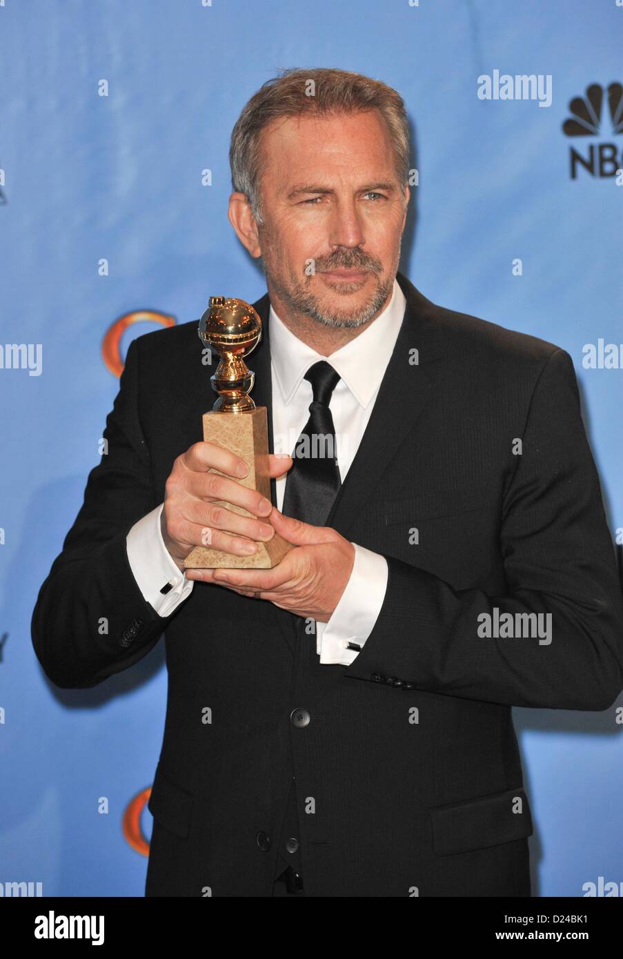 Beverly Hills, California, USA. 13th January 2013. Kevin Costner in the ...