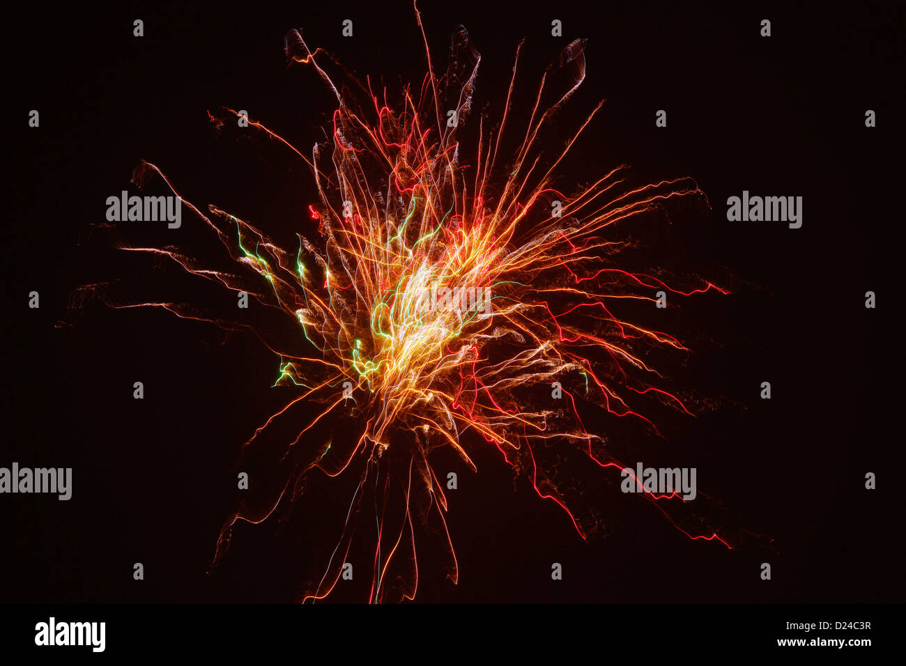 Germany, Fireworks on new years eve Stock Photo - Alamy