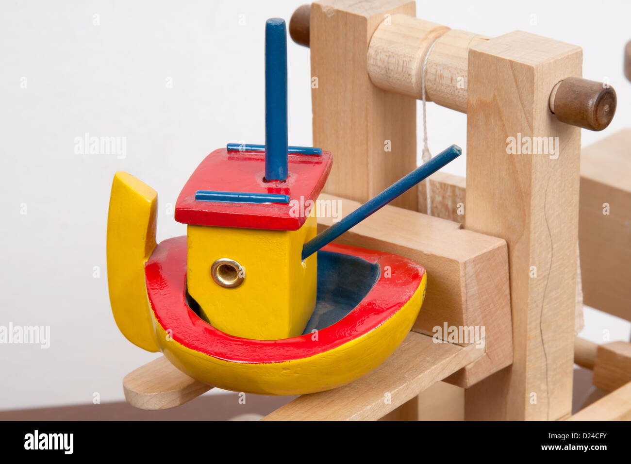 Forklift is carrying wooden box hi-res stock photography and images - Alamy