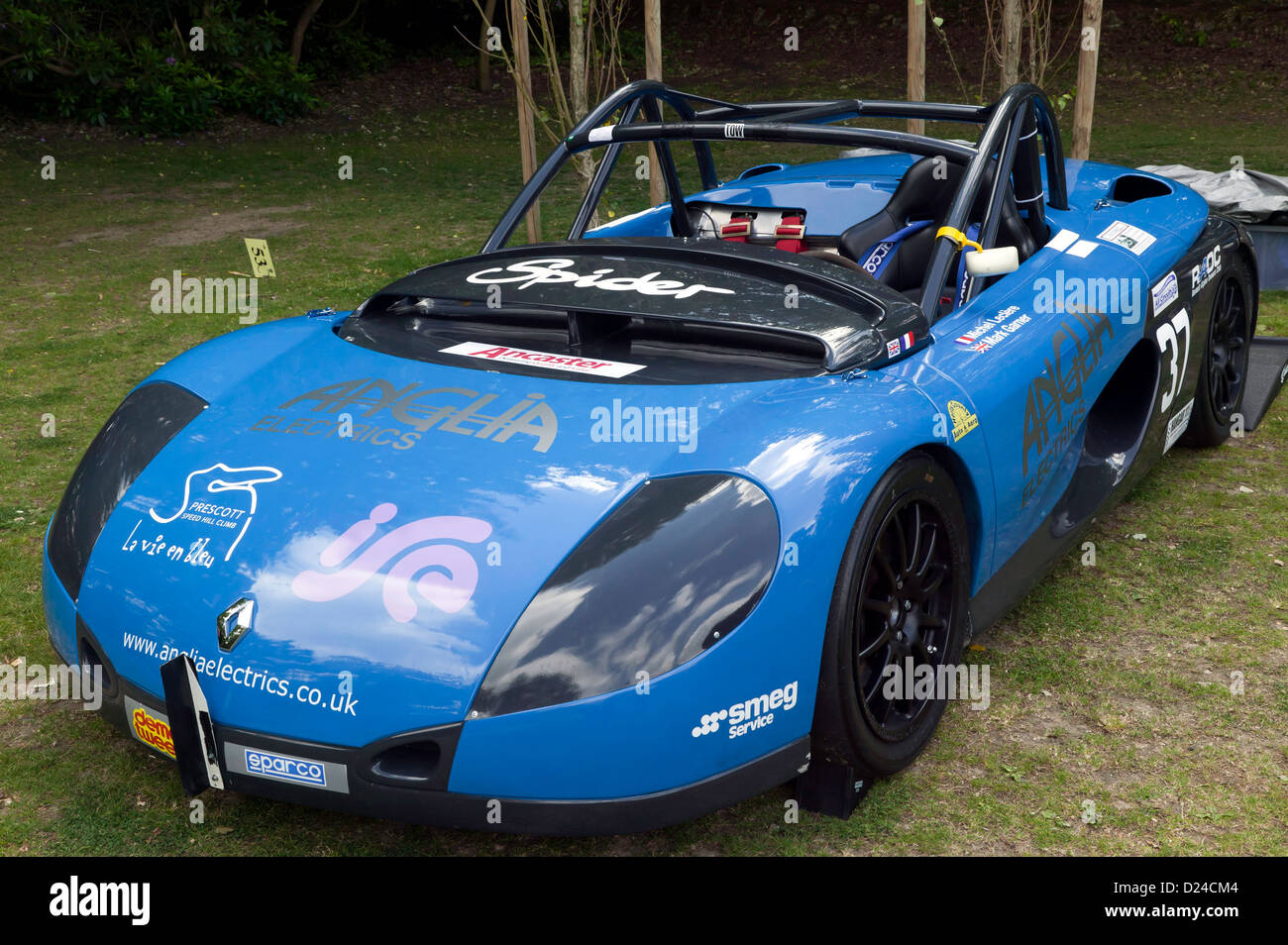View of a Renault Sport Spider on static display at motorsport at the ...