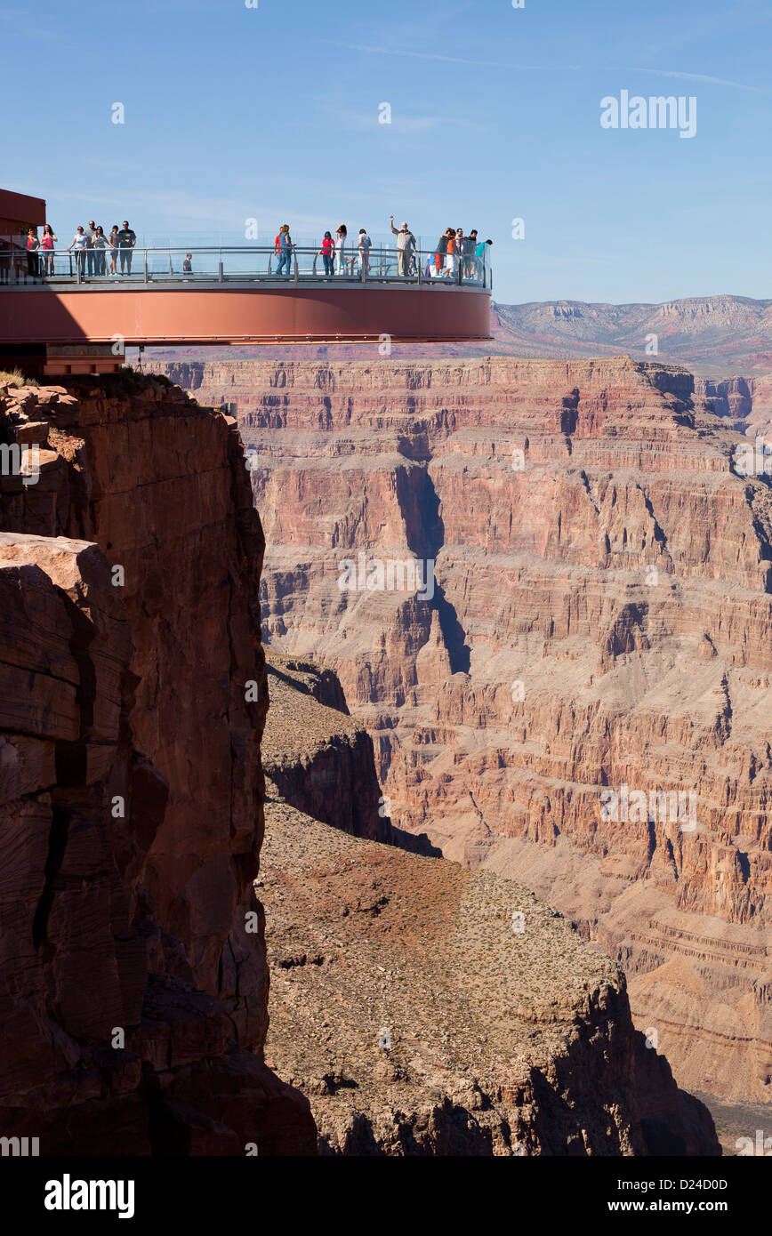 Grand canyon skywalk hi-res stock photography and images - Alamy