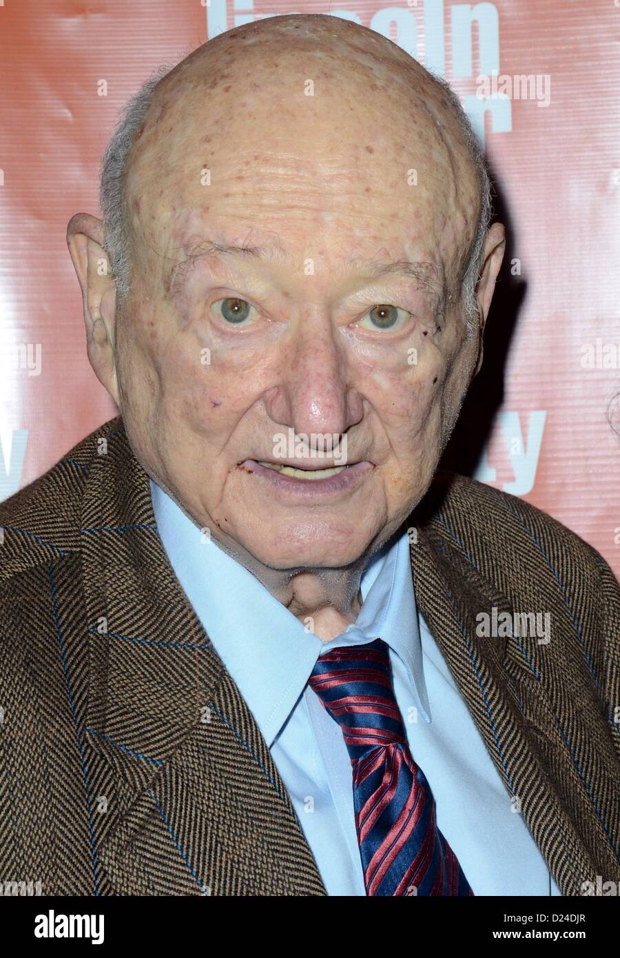 New York, USA. 13th January 2013. Ed Koch at arrivals for KOCH ...