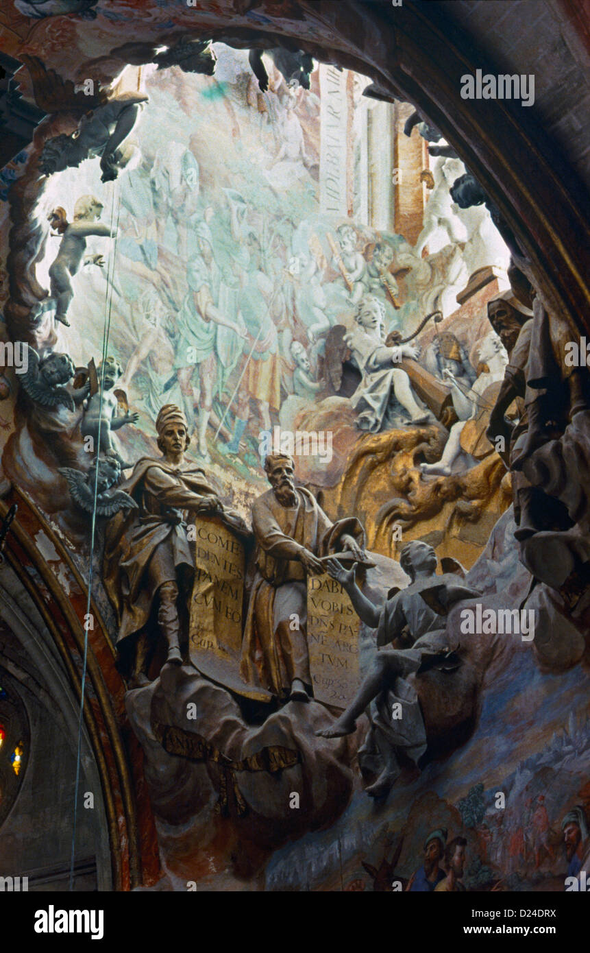 Toledo Spain Toledo Cathedral El Transparente Stock Photo - Alamy