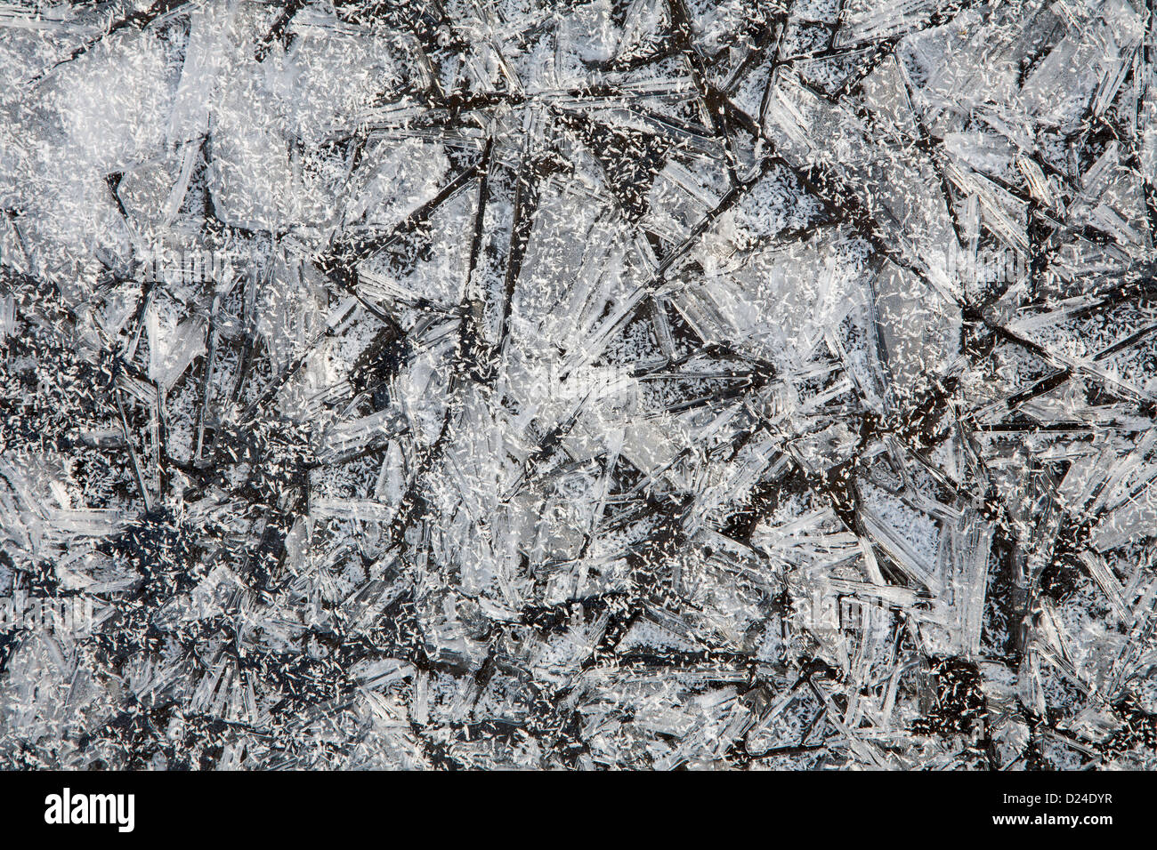 structure of ice Stock Photo - Alamy