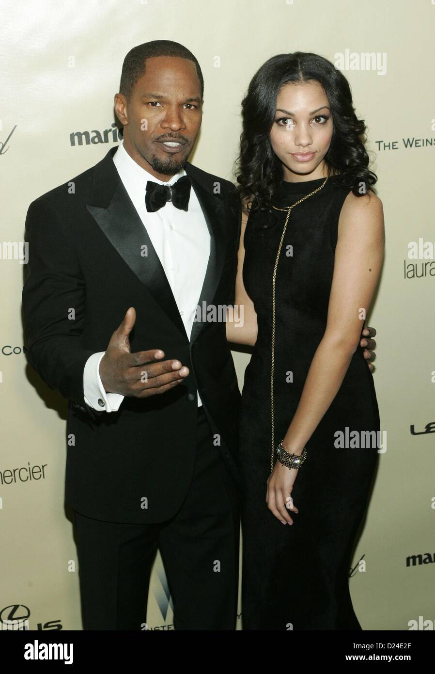 Beverly Hills, California, USA. 13th January 2013. Jamie Foxx, Corinne ...