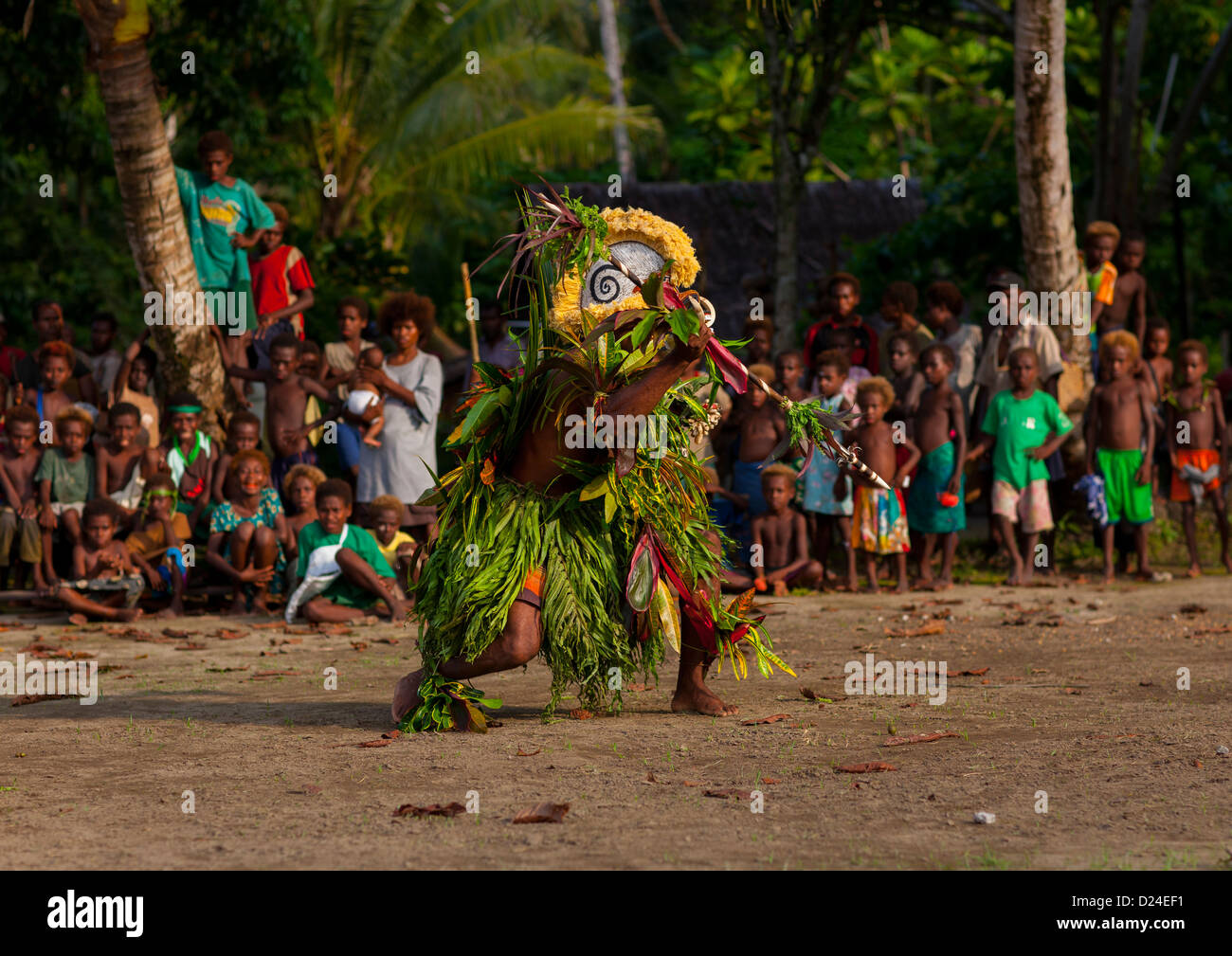 Malagan Tatuana Masks Dance, New Ireland Island, Papua New Guinea Stock ...
