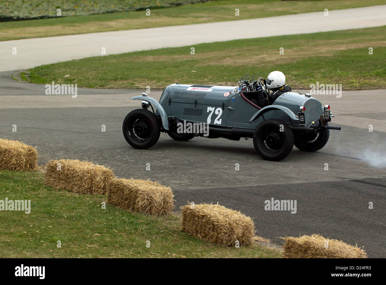 Mark Brett driving a 1937 Ballamy Ford in the Sprint event at ...