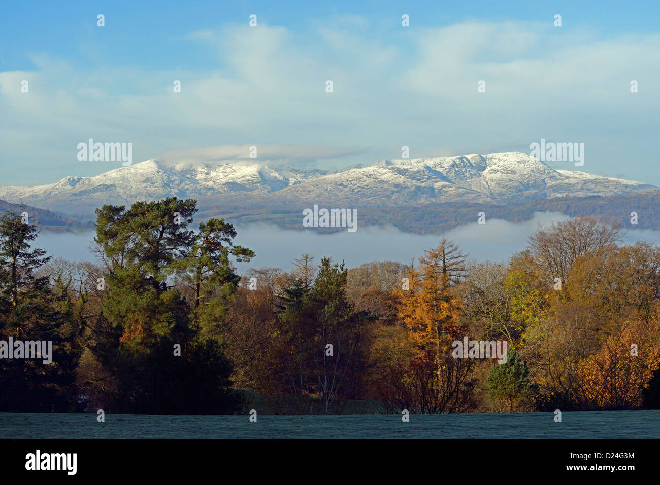 The Coniston Fells. Lake District National Park, Cumbria, England ...
