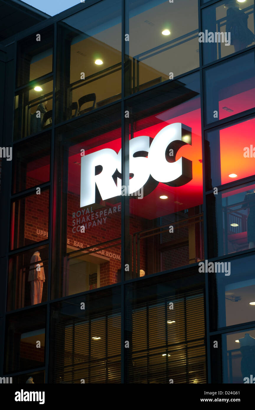 Royal shakespeare company theatre exterior hi-res stock photography and ...