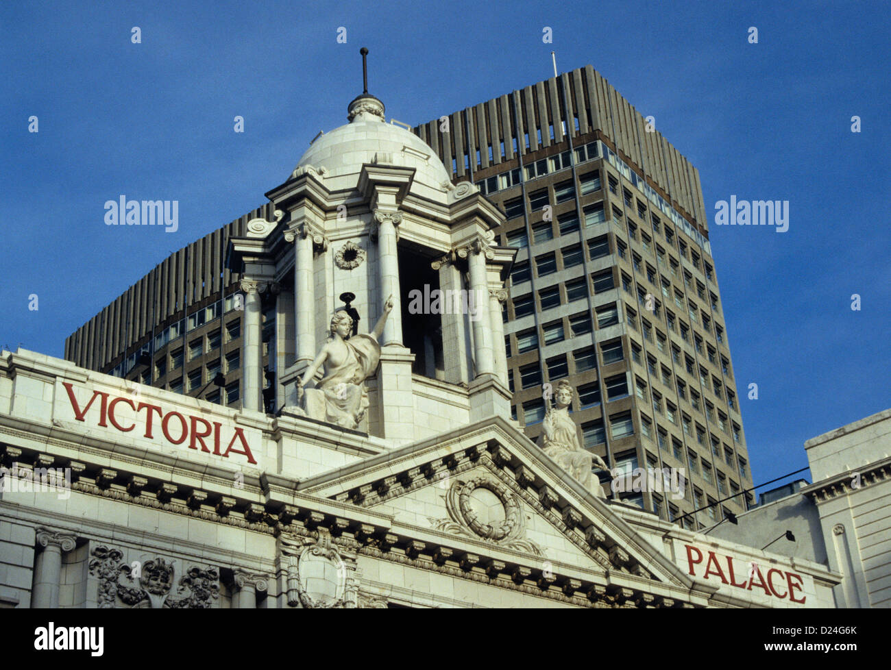 Victoria Palace Theatre, London Stock Photo - Alamy