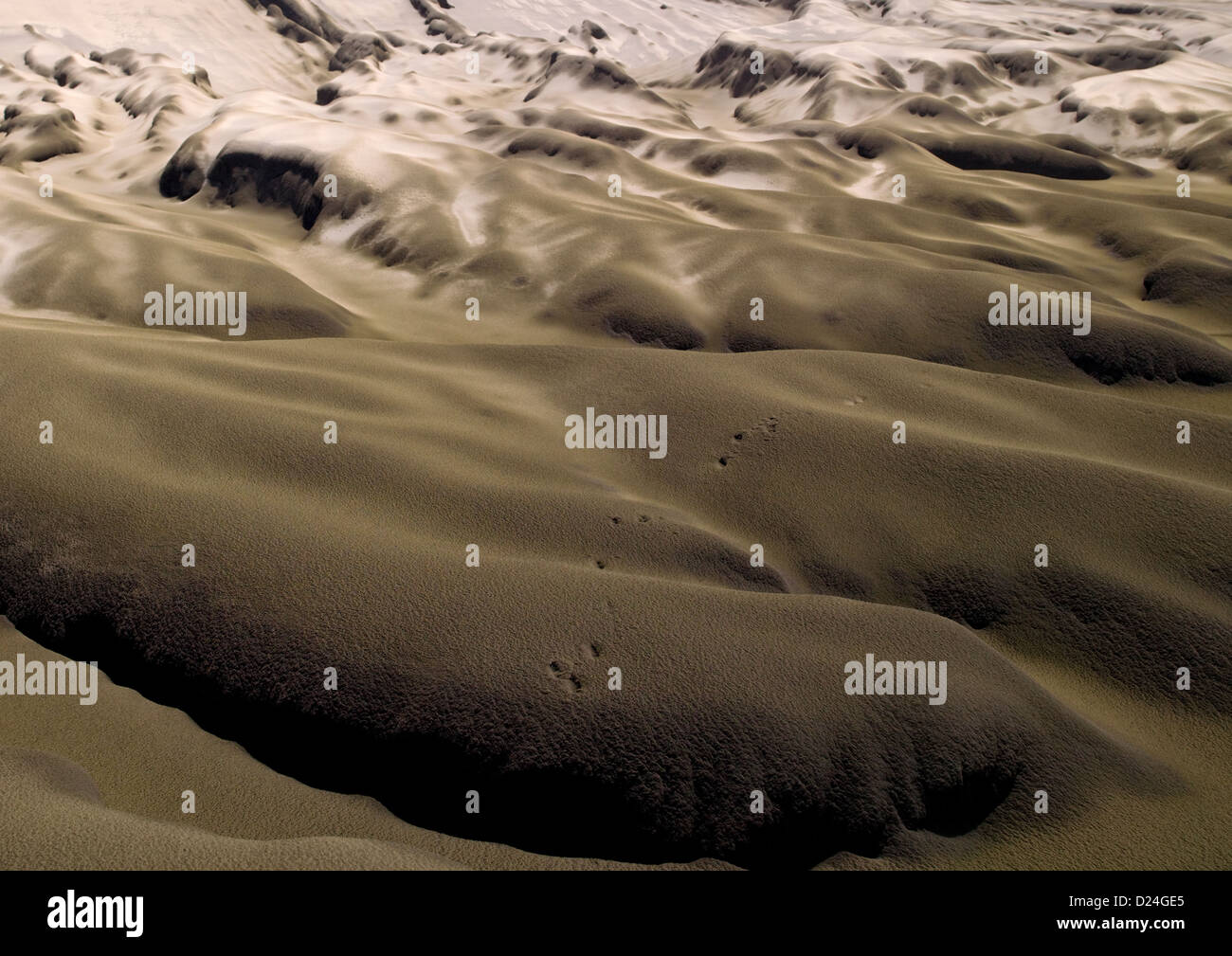 Ashes After A Volcanic Eruption In Tavurvur Volcano, Rabaul, New ...