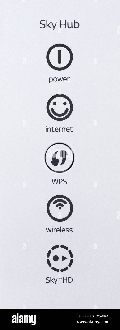 broadband and wireless logos Stock Photo - Alamy