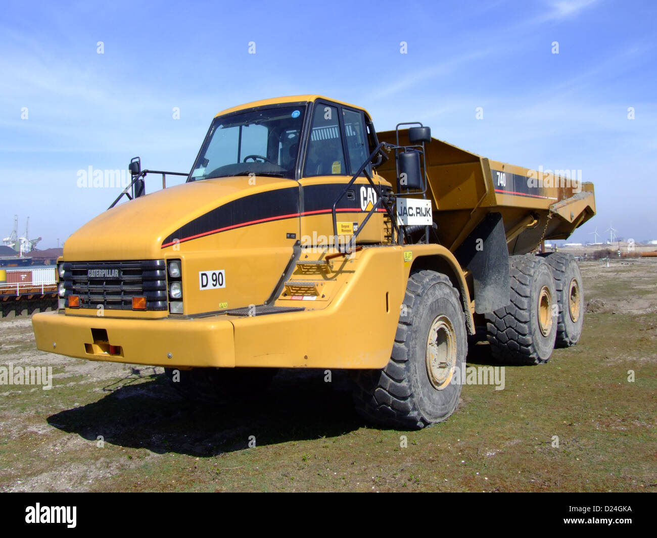 construction plant vehicles trucks Stock Photo - Alamy