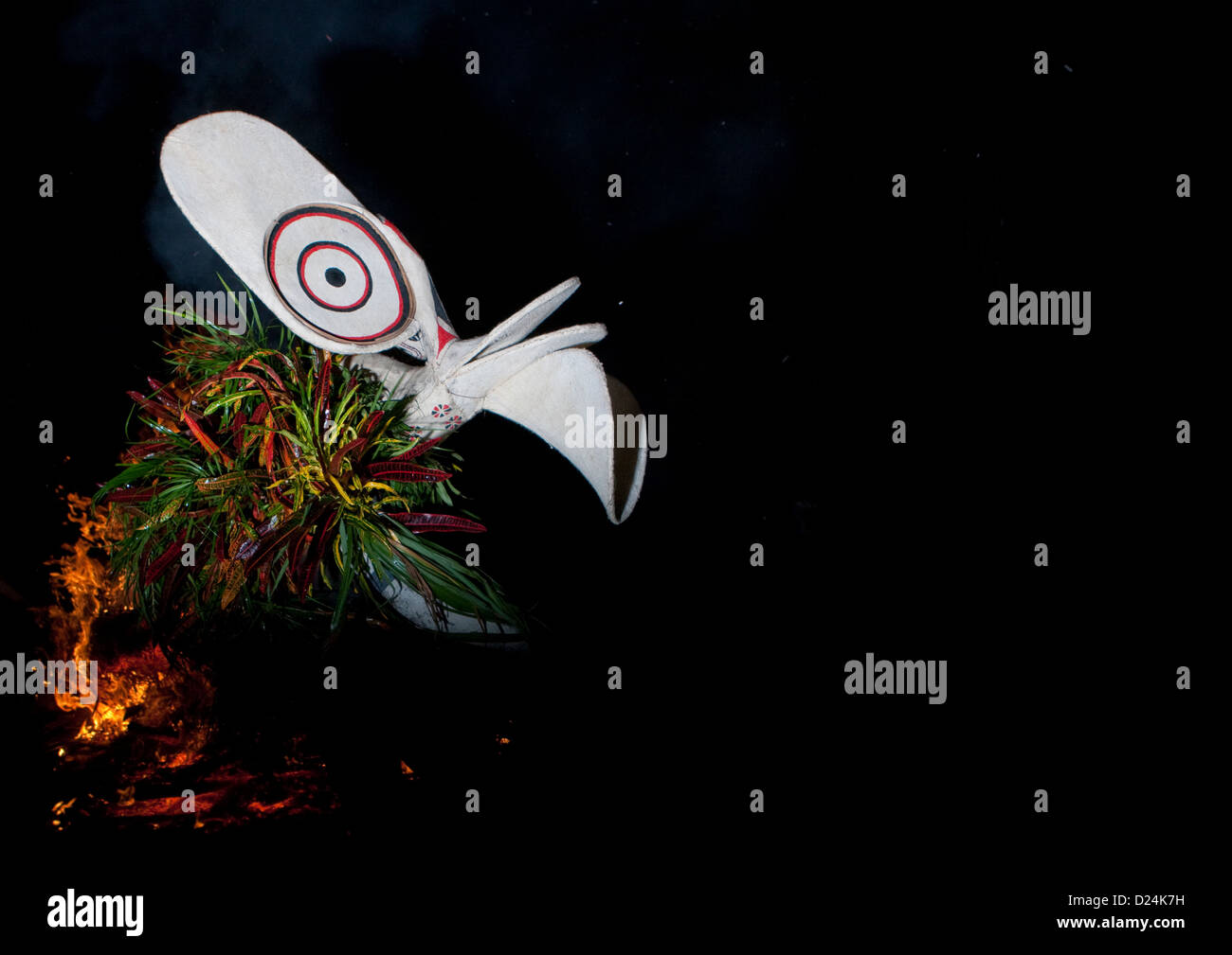 Baining Fire Giant Masks Dance, East New Britain, Rabaul, Papua New ...