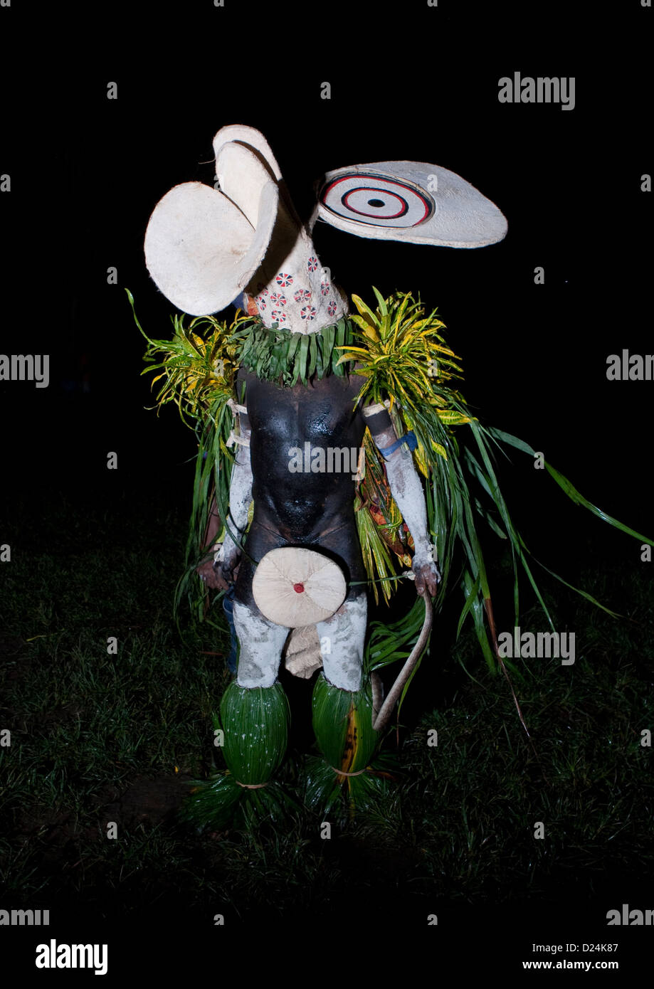 Baining Fire Giant Masks Dance, East New Britain, Rabaul, Papua New ...