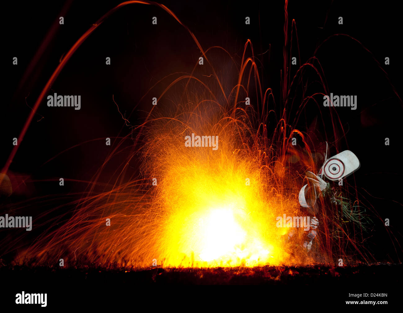 Baining Fire Giant Masks Dance, East New Britain, Rabaul, Papua New ...