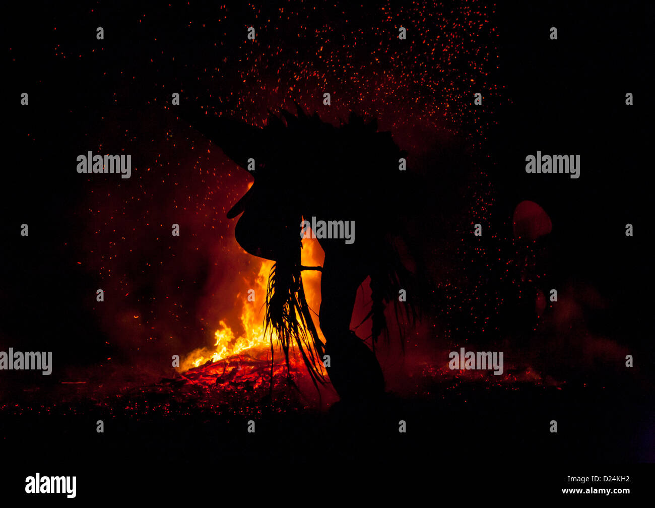 Baining Fire Giant Masks Dance, East New Britain, Rabaul, Papua New ...