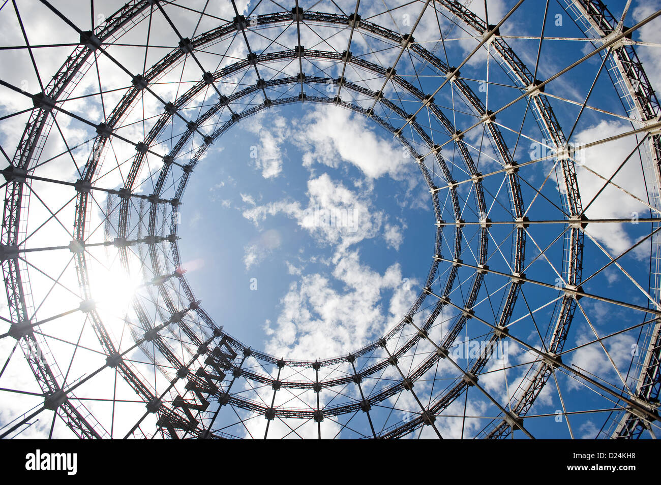 Berlin germany industrial monument gasometer hi-res stock photography ...