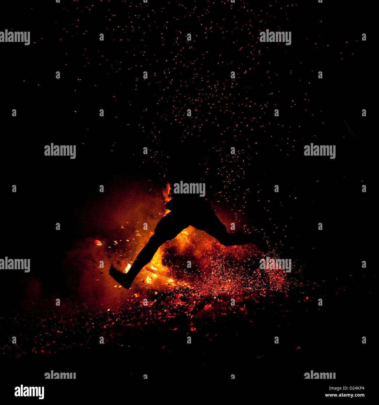 Baining Fire Giant Masks Dance, East New Britain, Rabaul, Papua New ...