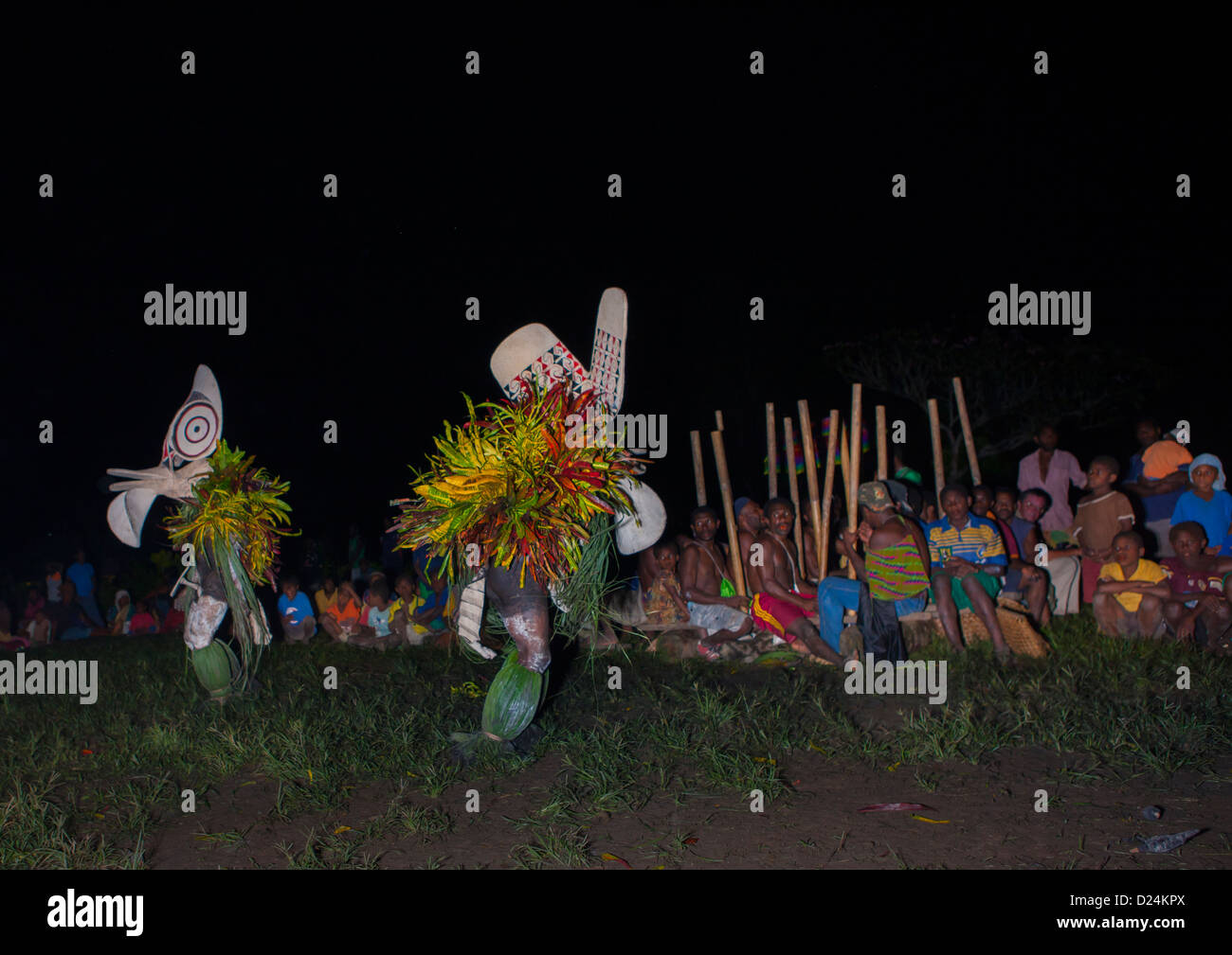 Baining Fire Giant Masks Dance, East New Britain, Rabaul, Papua New ...