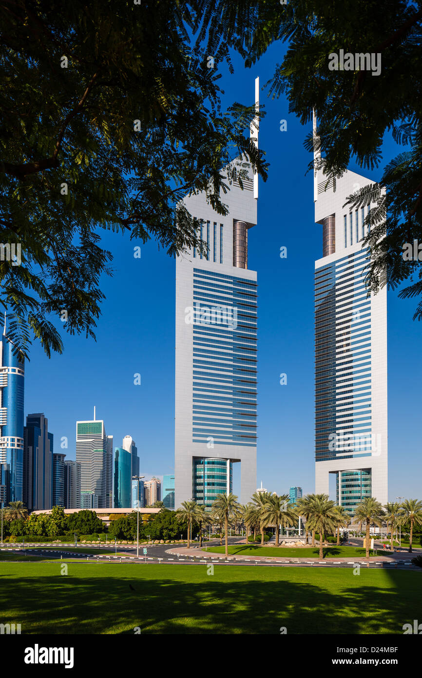 Emirates Towers in Dubai contains the Emirates Office Tower and ...
