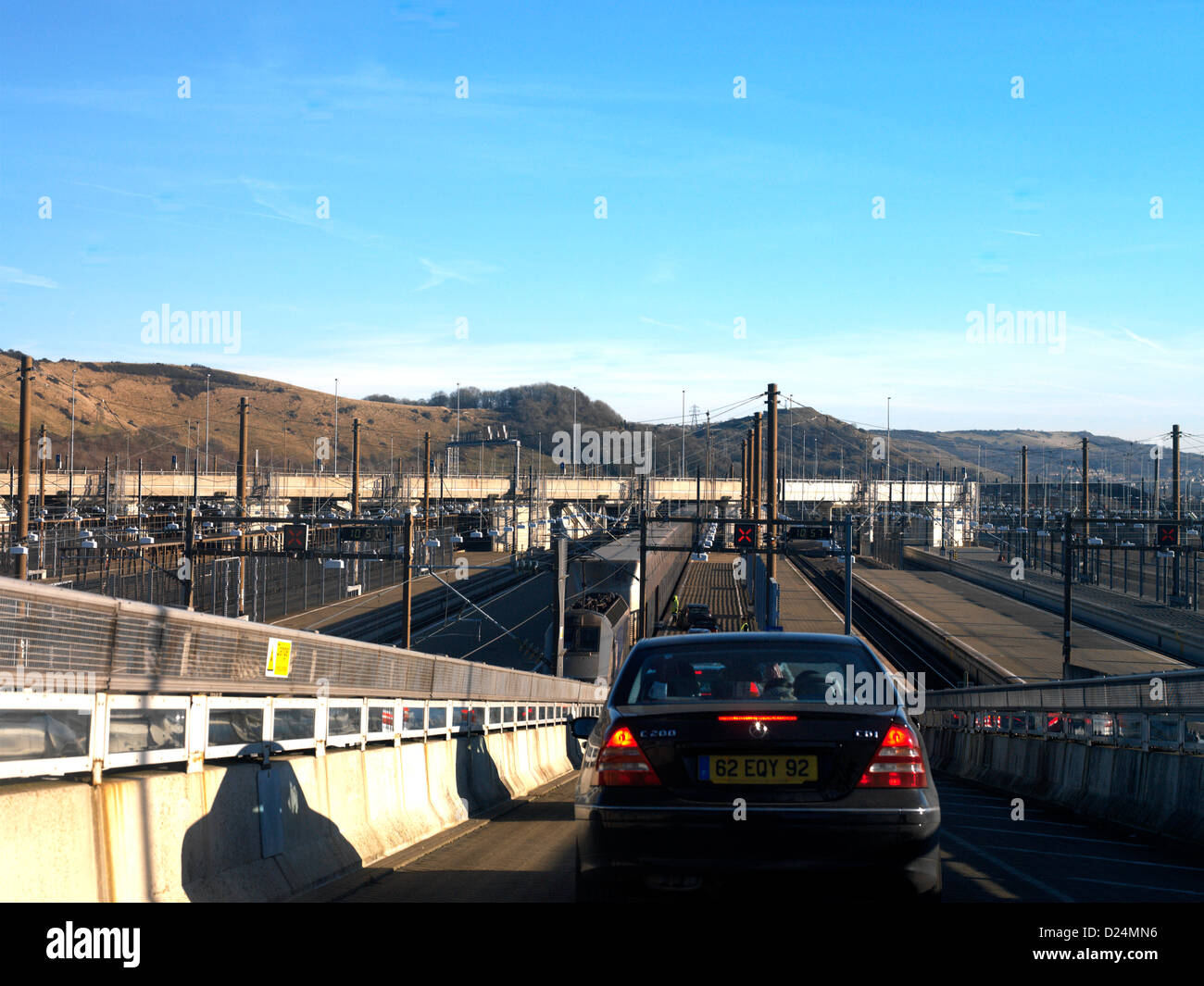 Eurotunnel train hi-res stock photography and images - Alamy