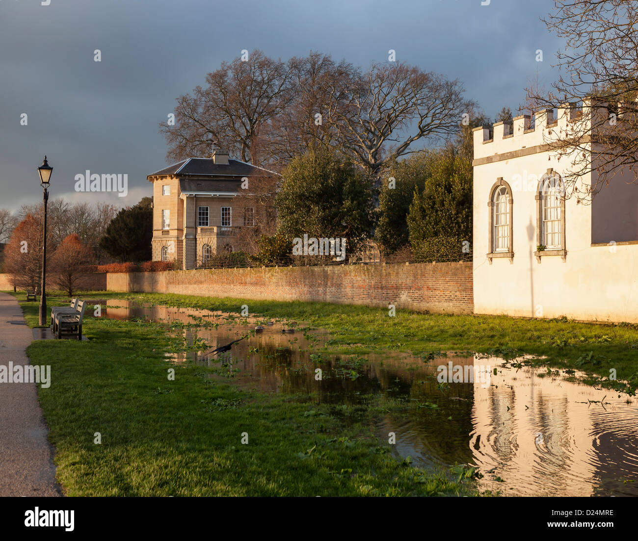 View of Asgill House - An 18th Century Palladian villa built for Sir ...