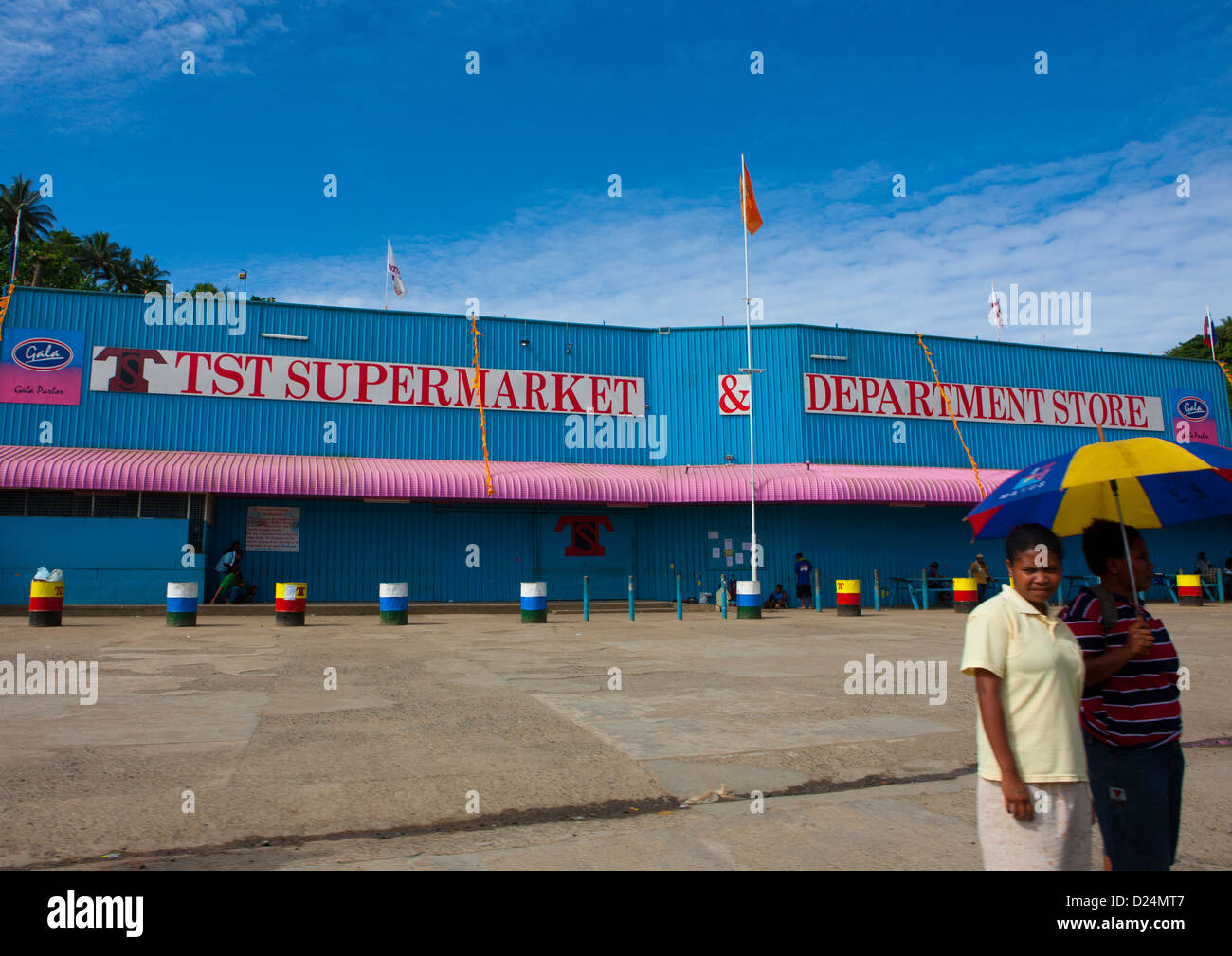 Supermarket, Rabaul, New Britain Island, Papua New Guinea Stock Photo ...