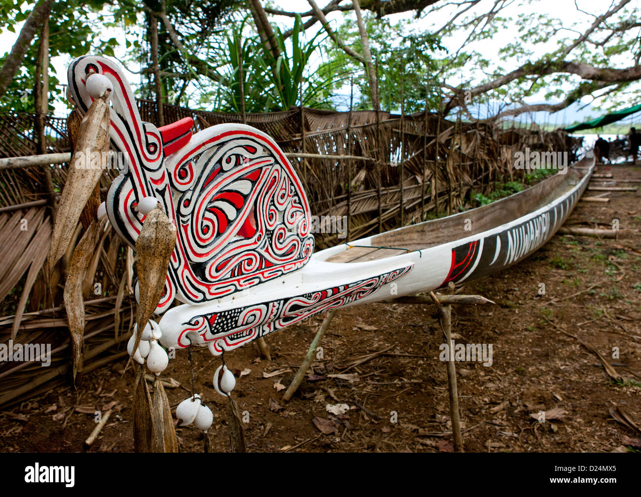 Giant Canoe, Alotau, Papua New Guinea2 Stock Photo - Alamy