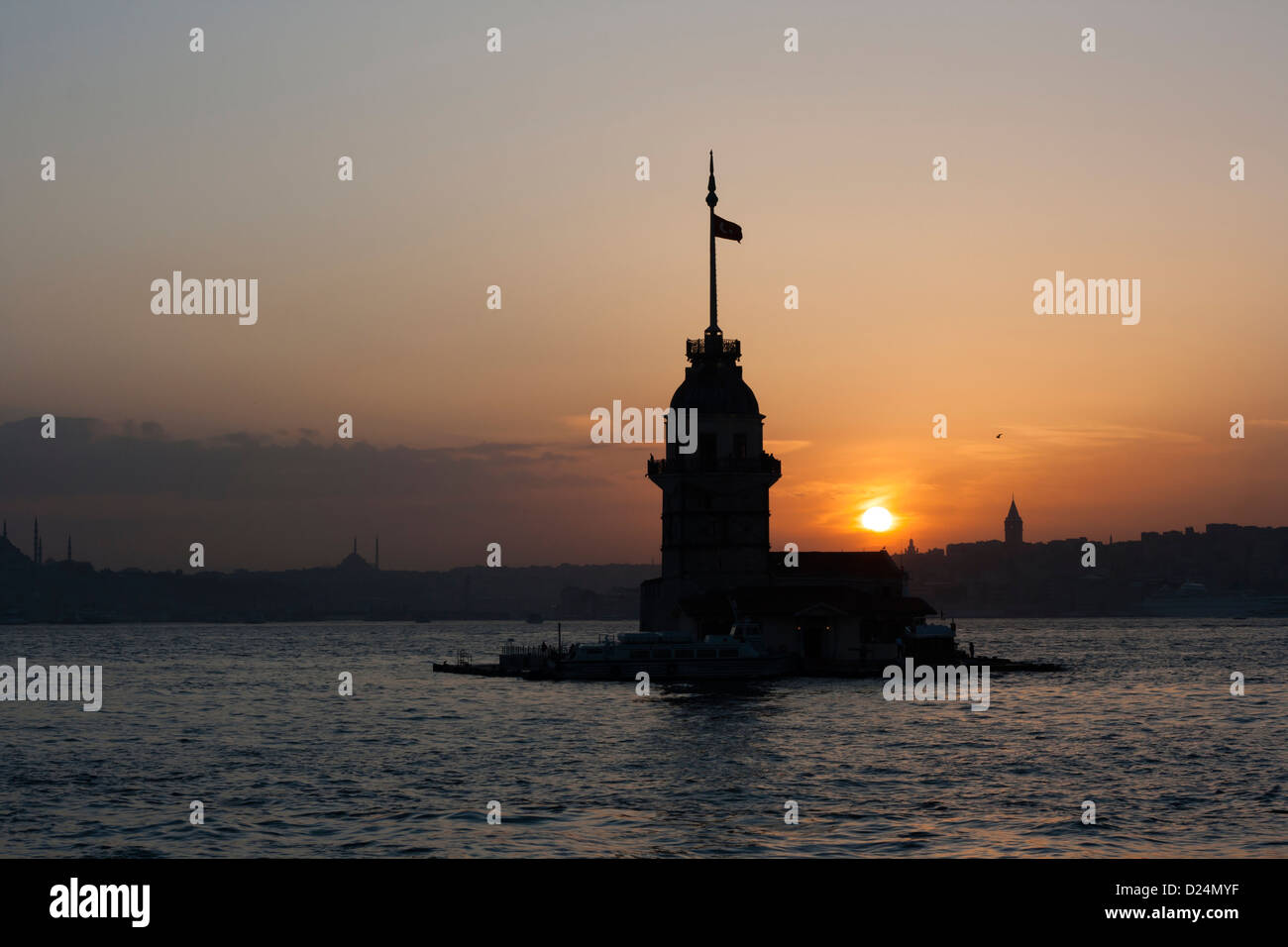 The Maiden's Tower Stock Photo - Alamy