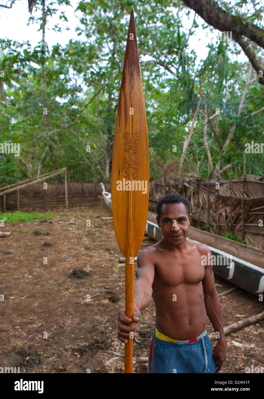 Giant Canoe, Alotau, Papua New Guinea2 Stock Photo - Alamy