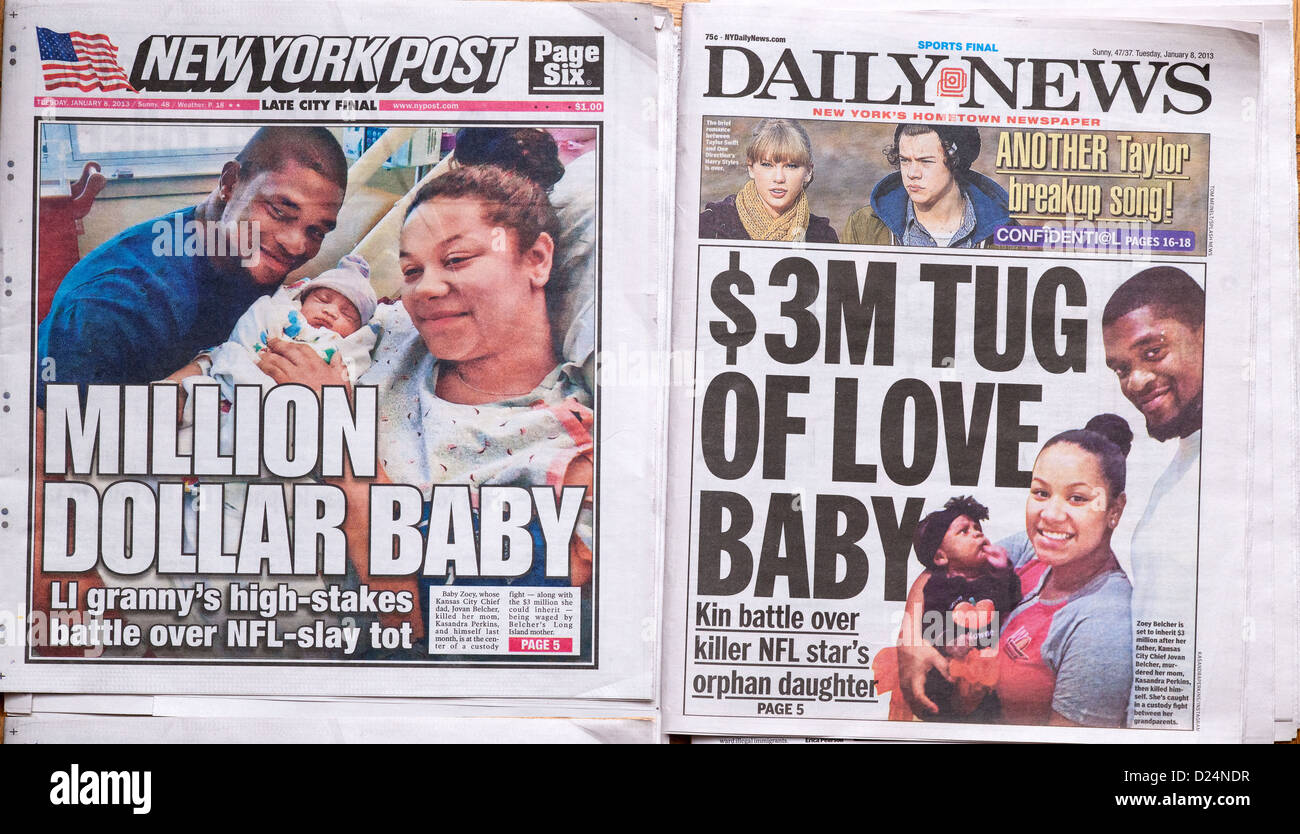 New york post cover hi-res stock photography and images - Alamy